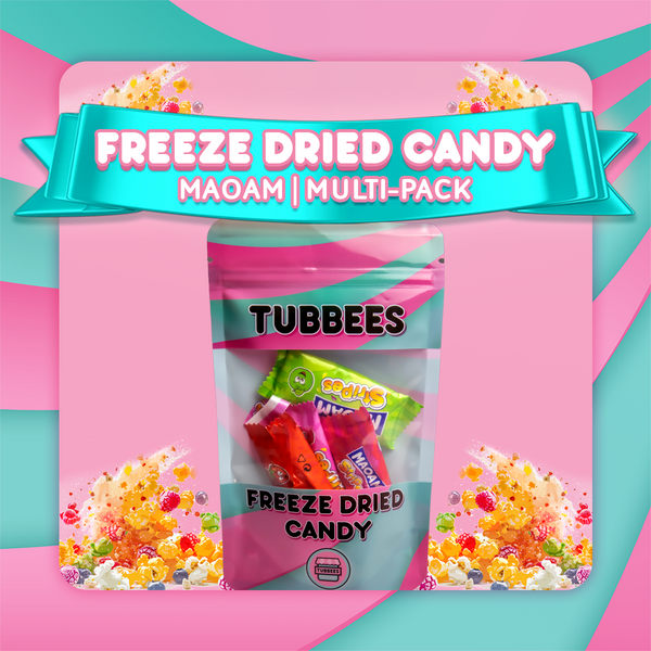 Tubbees Maoam Bar Freeze Dried Candy, UK Made, Candy & Sweets! Single ...